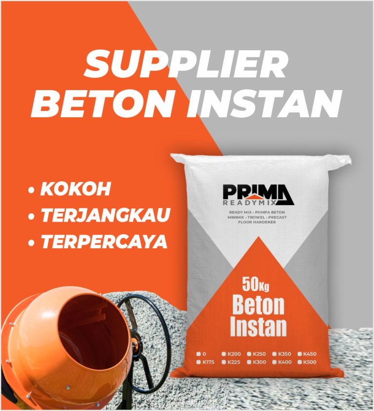 Harga Beton Instan K225 K250 K300 - Prima Ready Mix